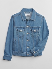 GapKids 124 Disney Mickey Mouse Icon Denim Jacket Gap Factory