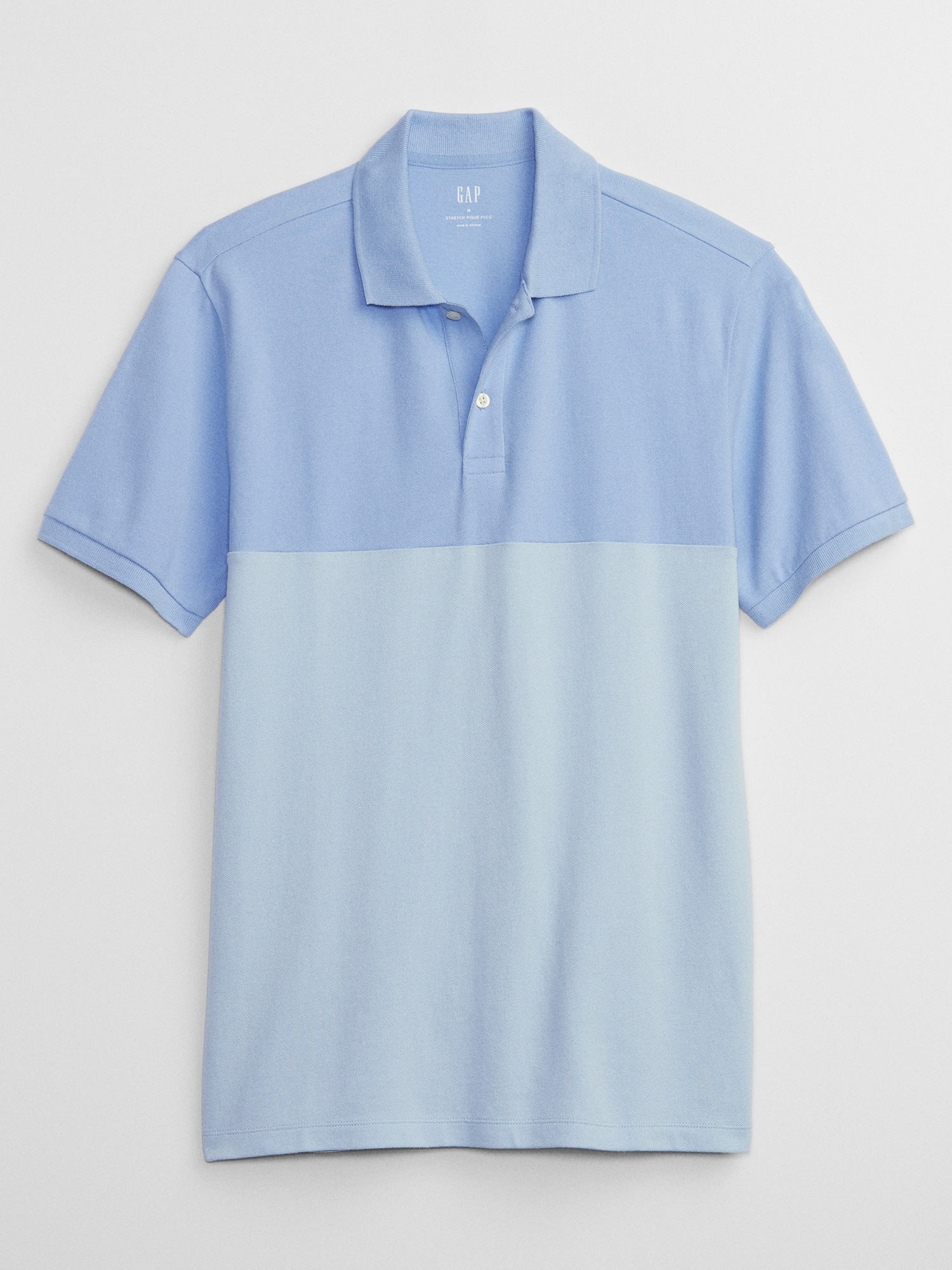 Colorblock Stretch Pique Polo Shirt | Gap Factory