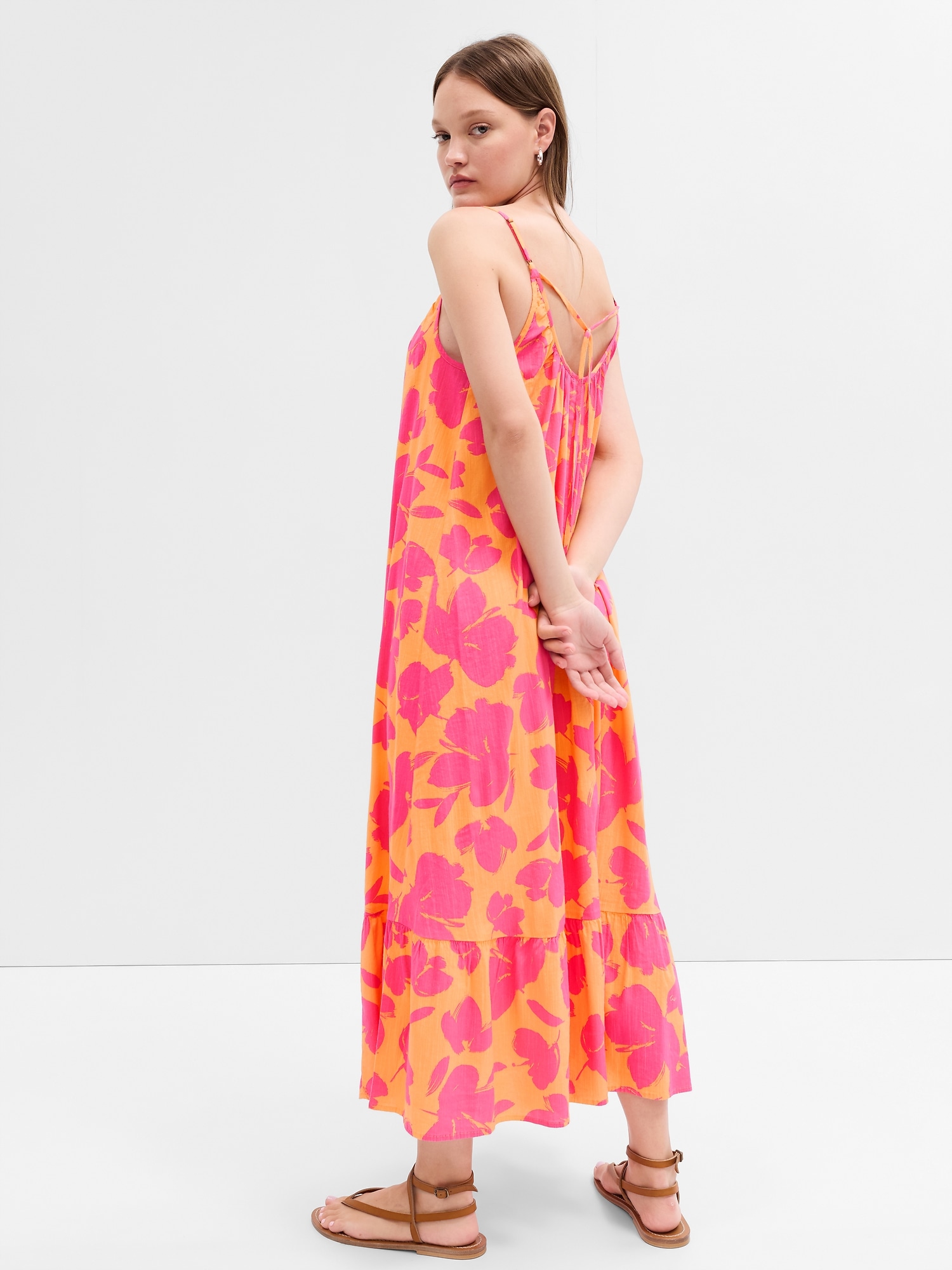 Print Cami Maxi Dress | Gap Factory