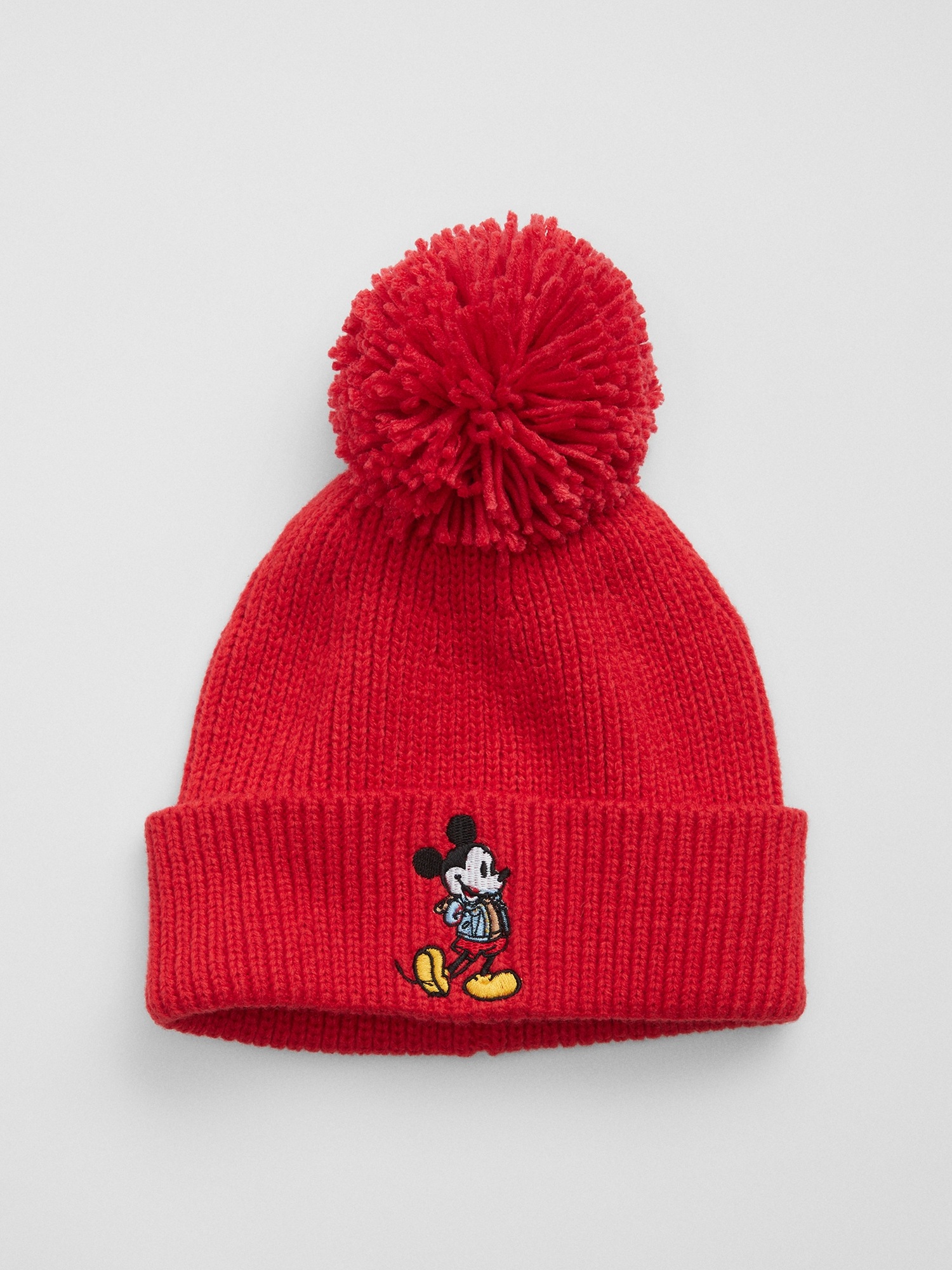 BabyGap Disney Mickey Mouse Poof Beanie Gap Factory BabyGap Disney Mickey Mouse Poof Beanie Gap Factory