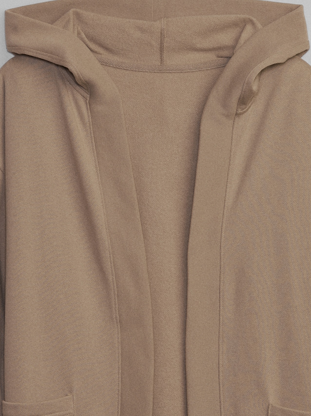Relaxed Open-Front Fleece Hoodie | Gap Factory