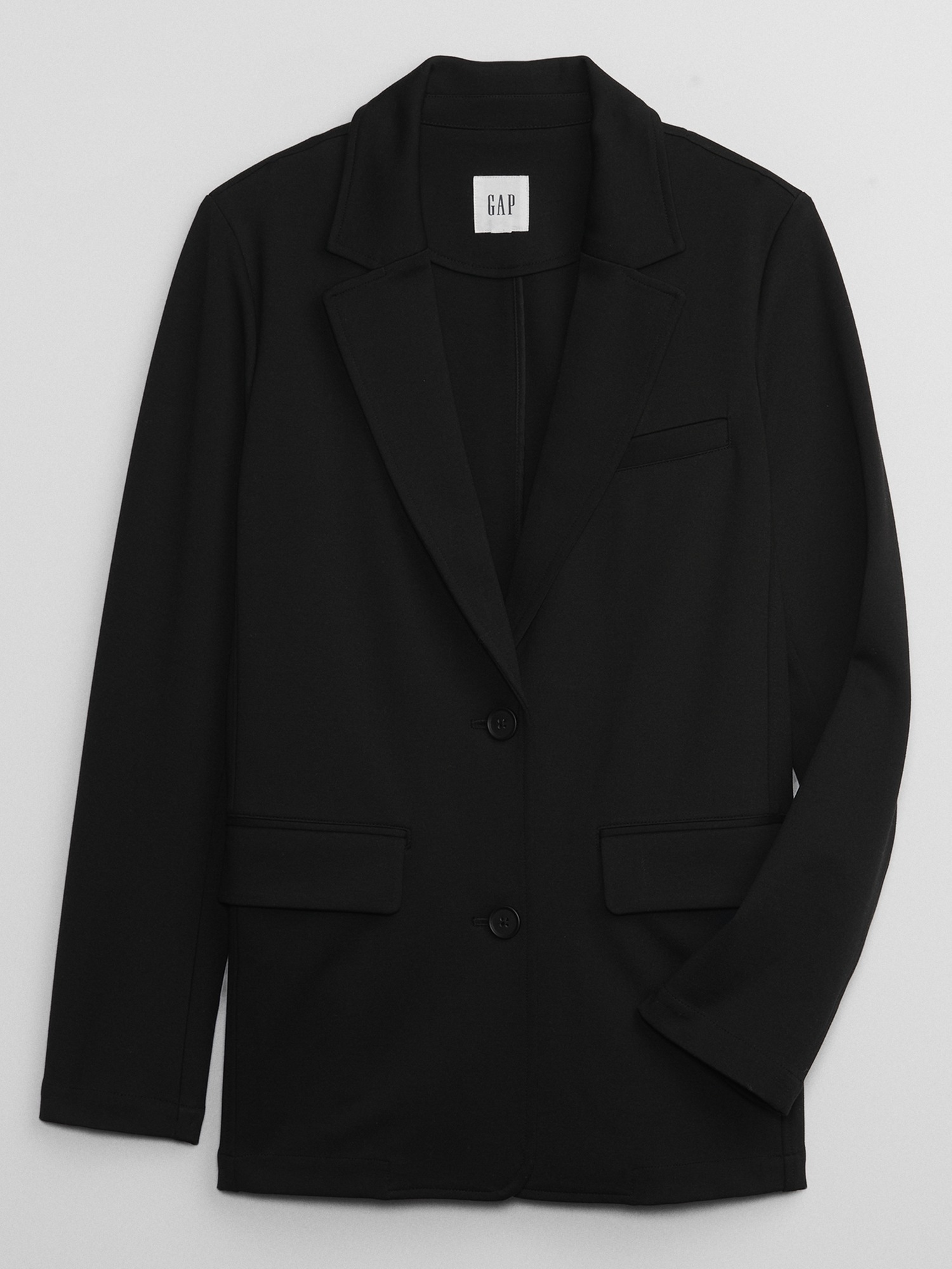 Relaxed Ponte Blazer Gap Factory