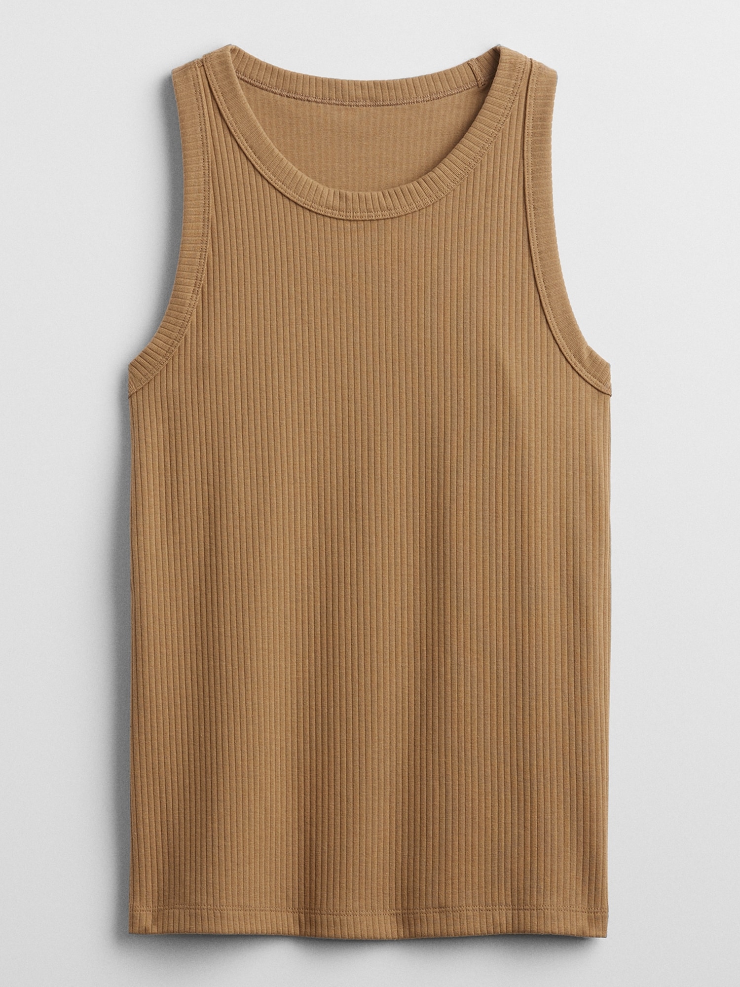 Ribbed High Neck Tank | Gap Factory