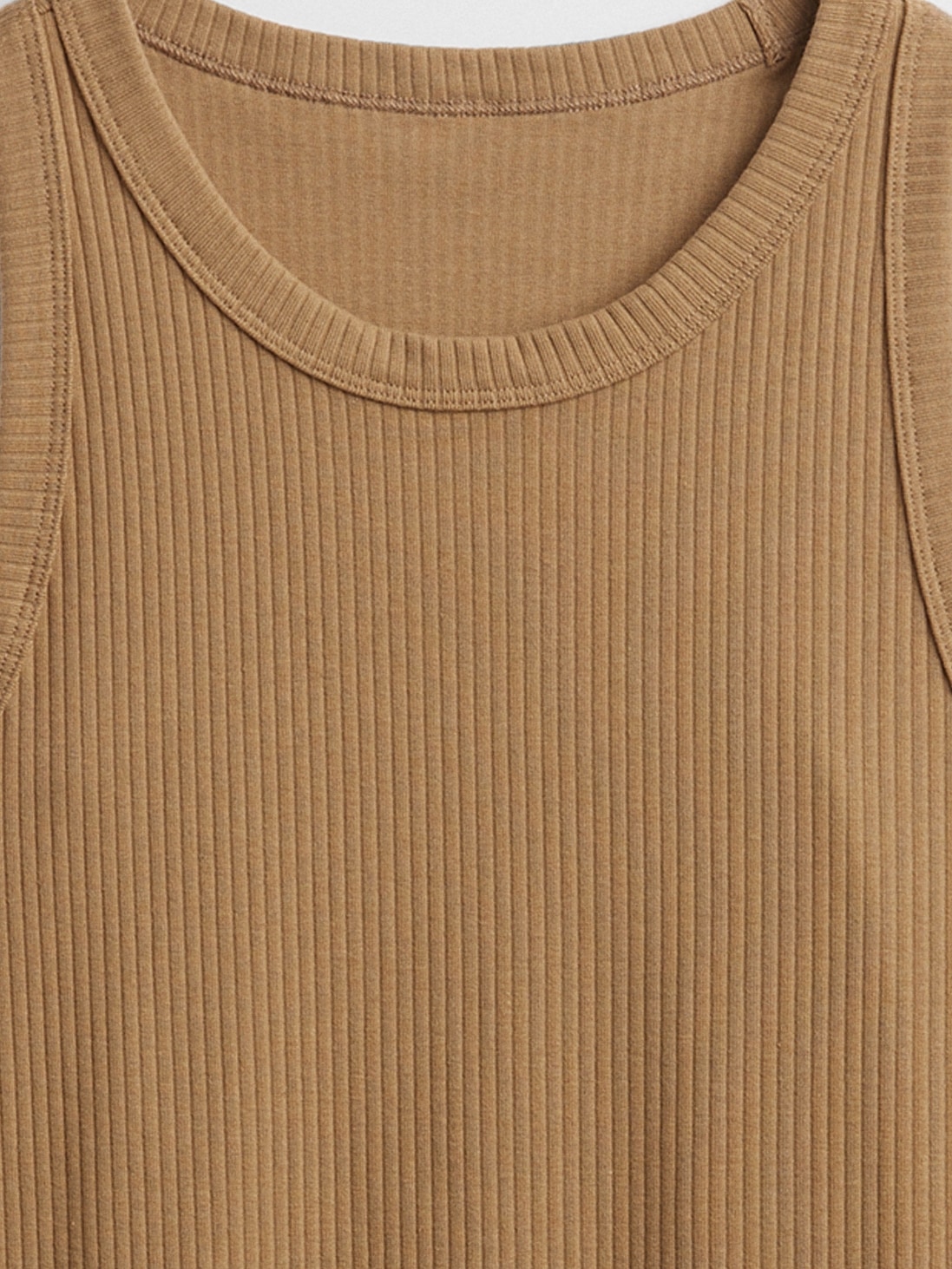 Ribbed High Neck Tank | Gap Factory