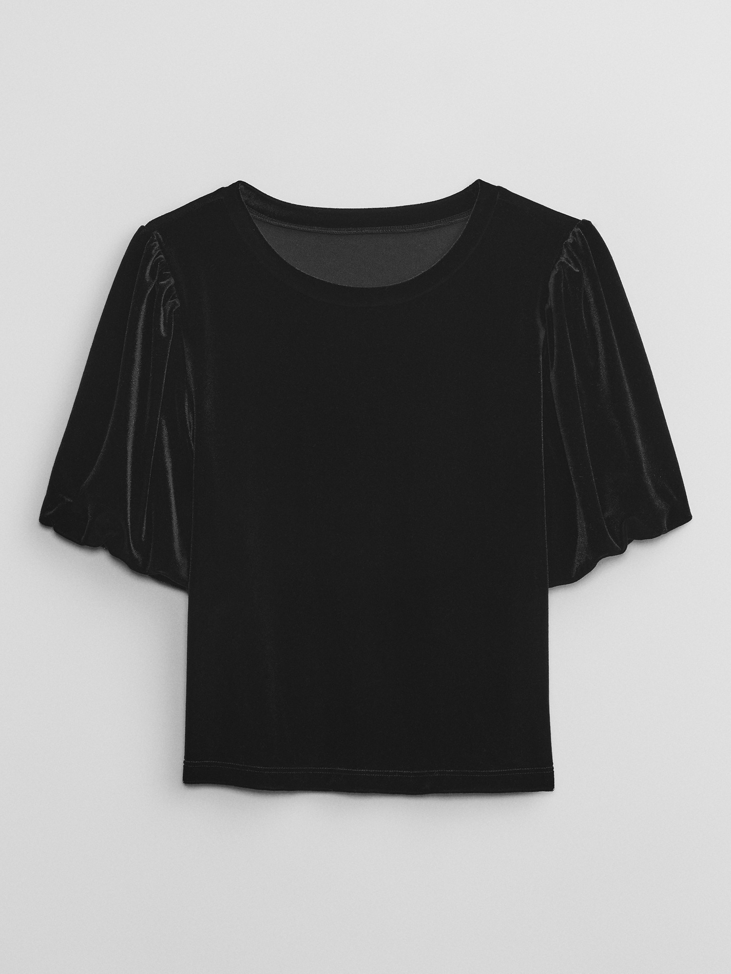 Kids Velour Puff Sleeve Top Gap Factory Kids Velour Puff Sleeve Top Gap Factory