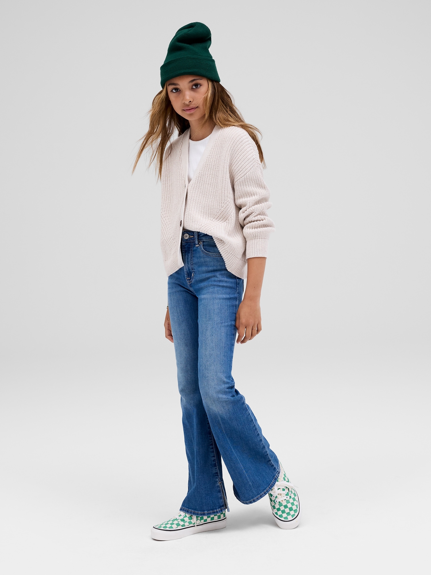Kids High Rise '70s Flare Jeans | Gap Factory