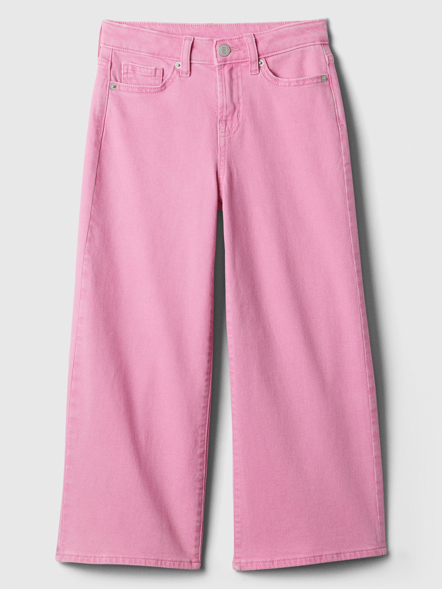 Kids High Rise Wide Leg Jeans Gap Factory