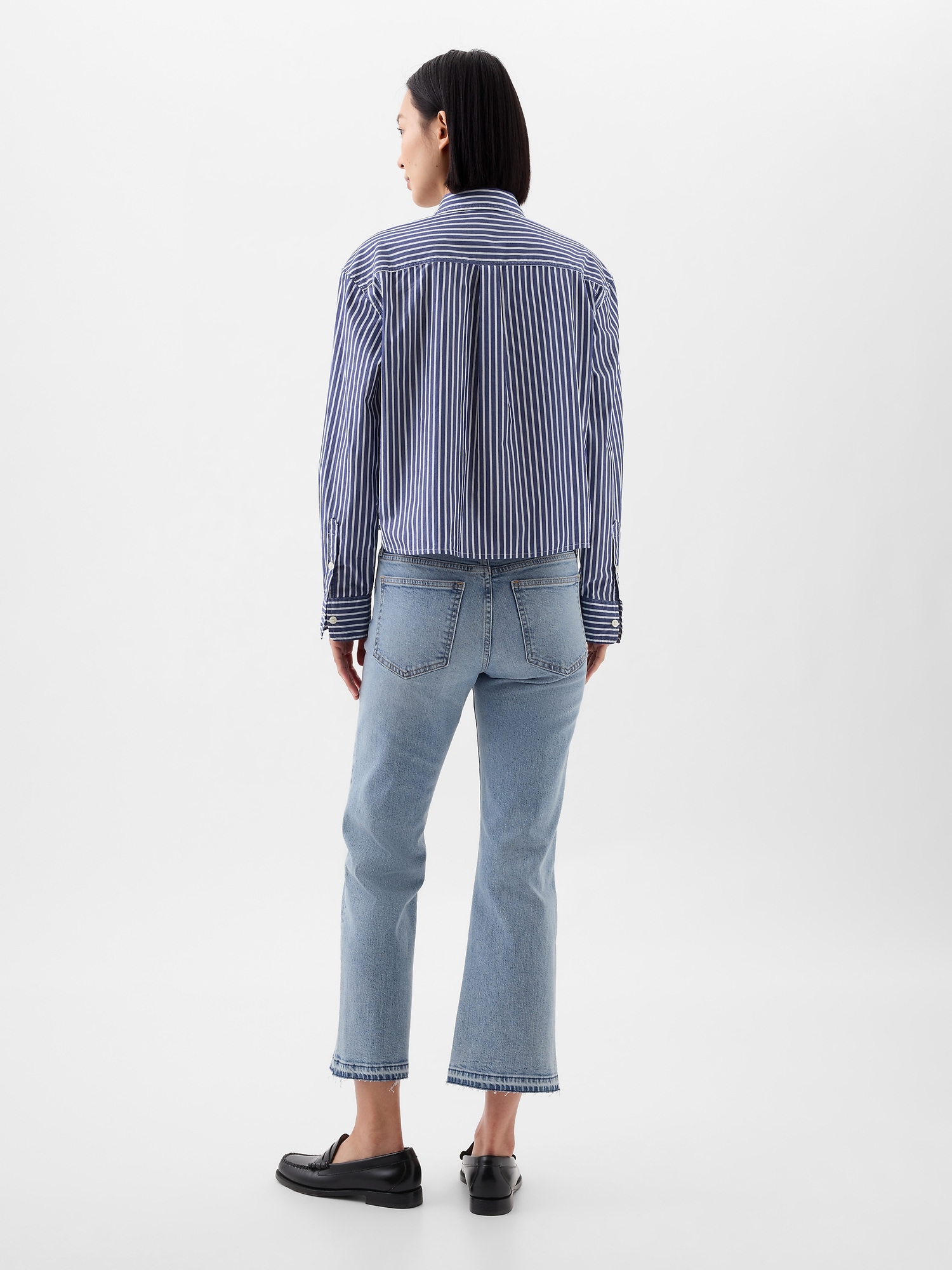 Mid Rise Kick Fit Jeans | Gap Factory