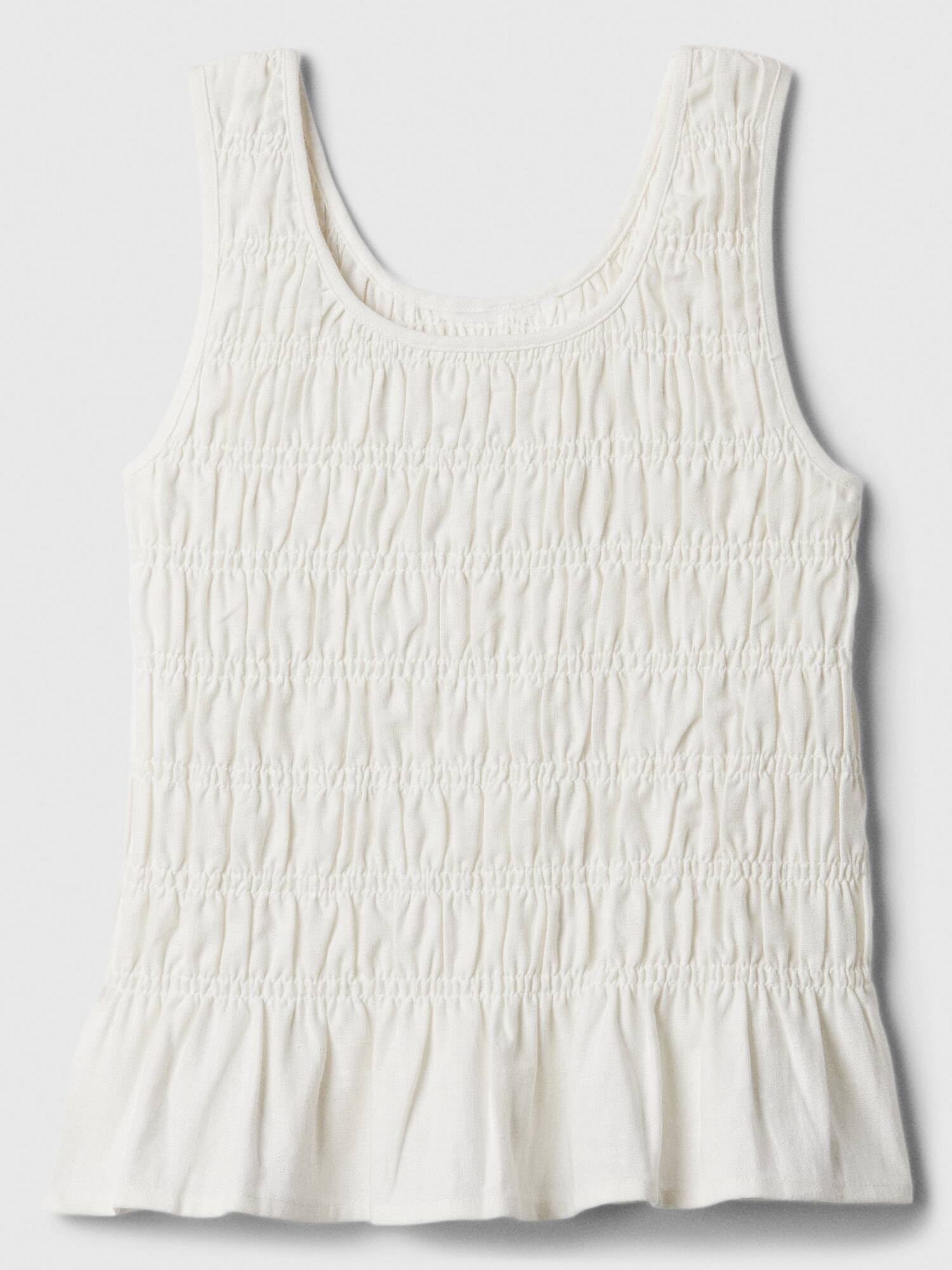 Kids Smocked Tank Top Gap Factory Kids Smocked Tank Top Gap Factory