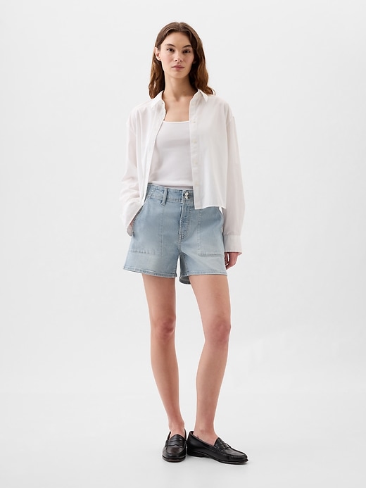 Gap high waisted shorts store