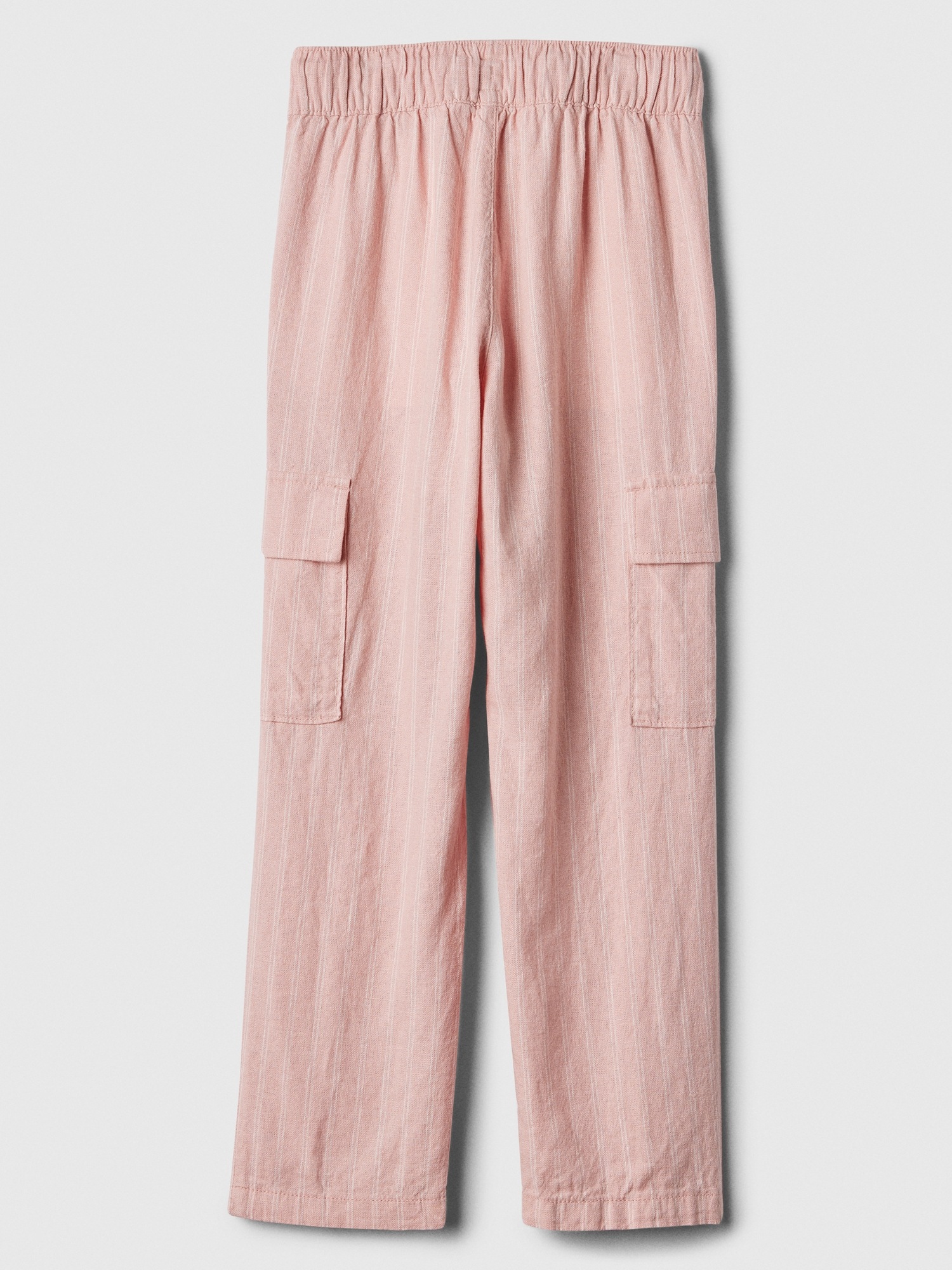 Kids Easy Linen-Blend Cargo Pants | Gap Factory
