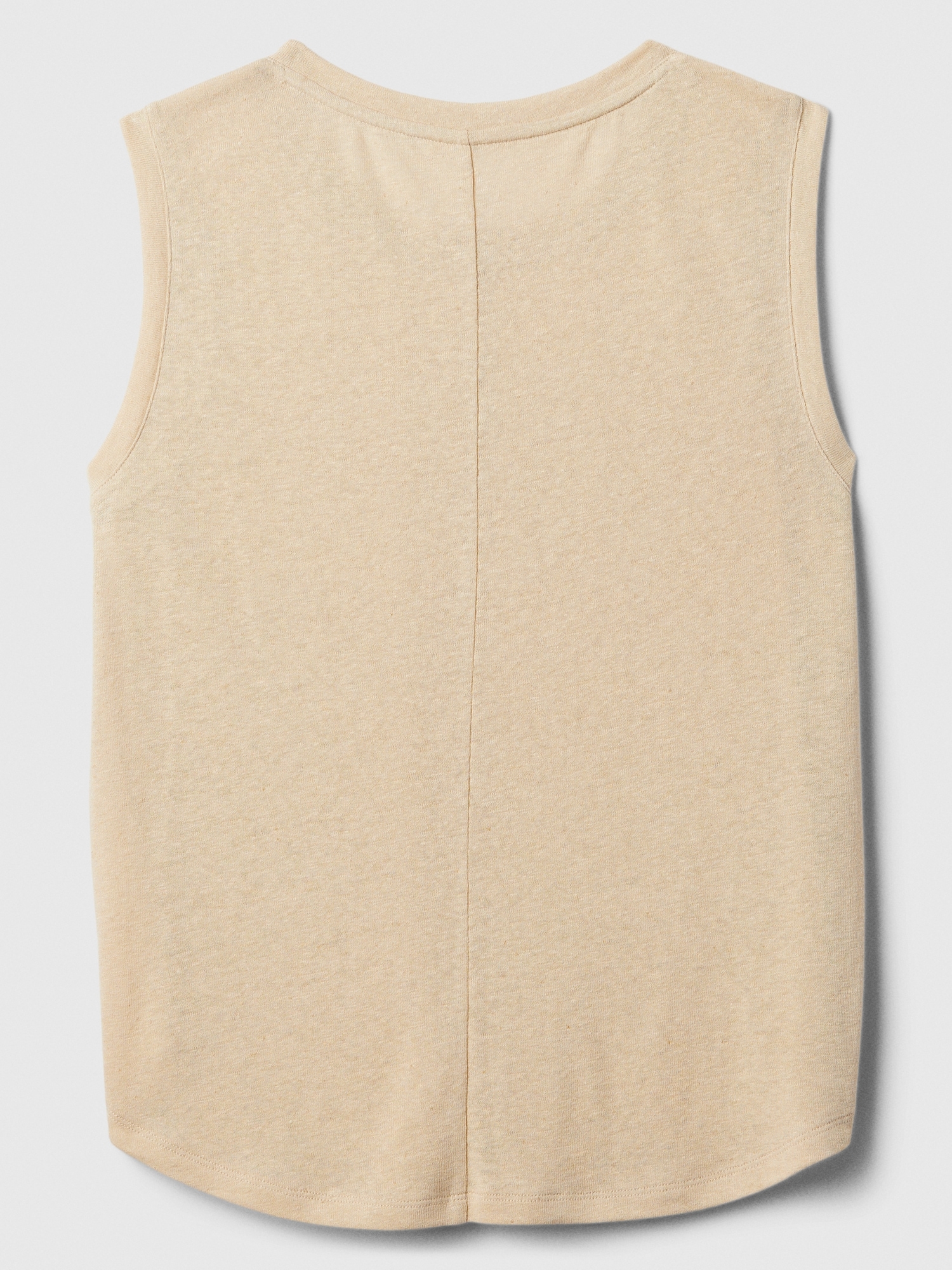 Linen-Blend Tank Top | Gap Factory