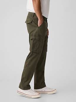 GapFlex Essential Straight Cargo Pants | Gap Factory