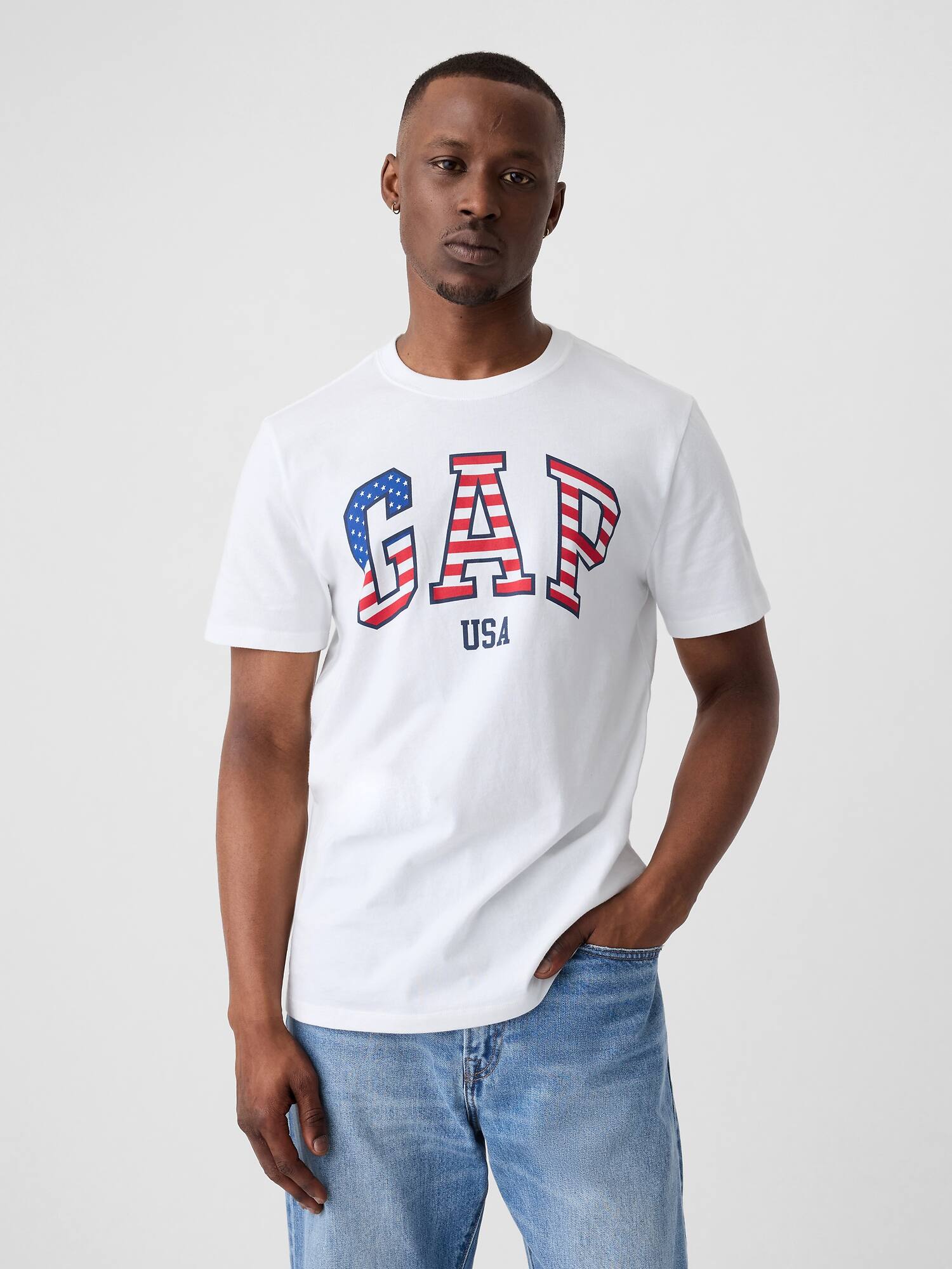 Everyday Soft Gap Logo T Shirt Gap Factory