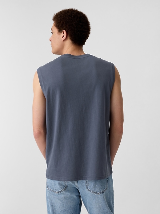 Relaxed Muscle Tank Top Gap Factory
