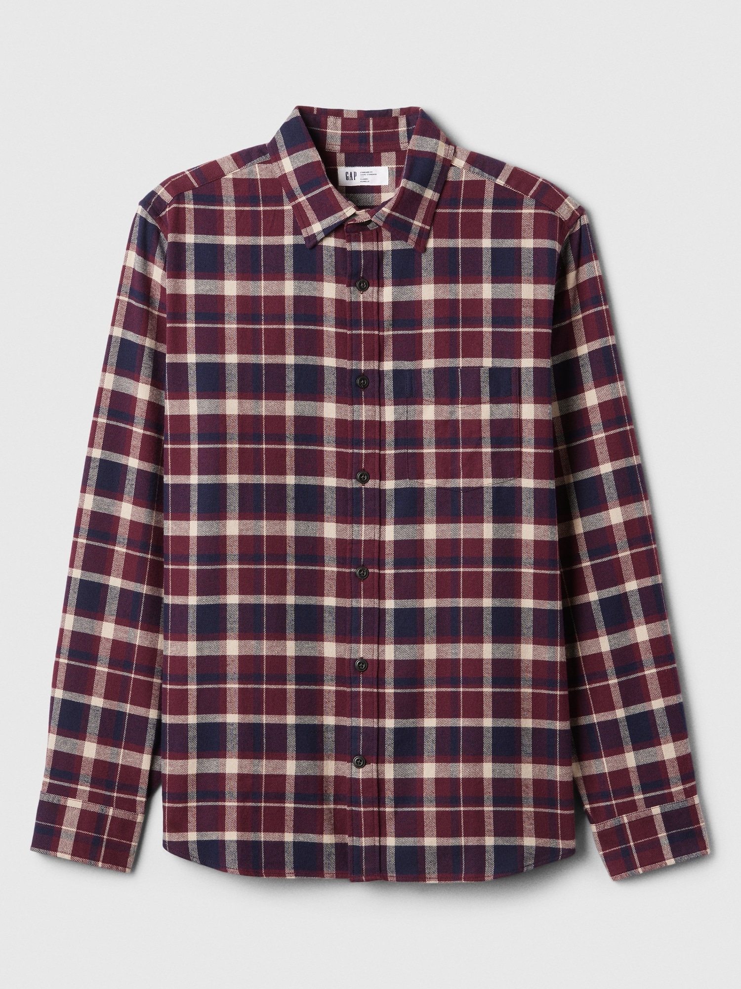 Flannel Shirt in Standard Fit Gap Factory