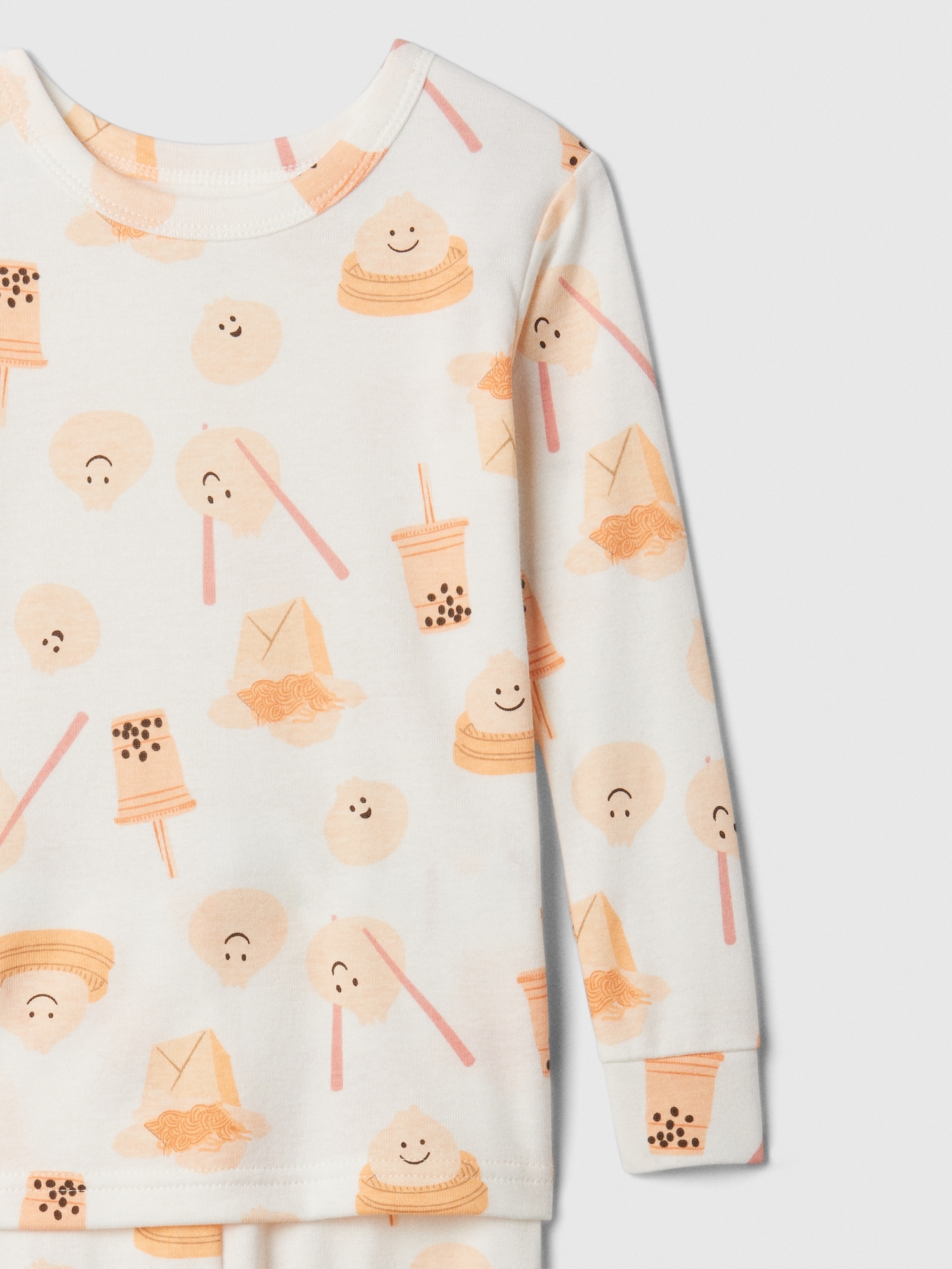 babyGap 100% Organic Cotton Boba 'n Dumpling PJ Set | Gap babyGap 100% Organic Cotton Boba 'n Dumpling PJ Set | Gap