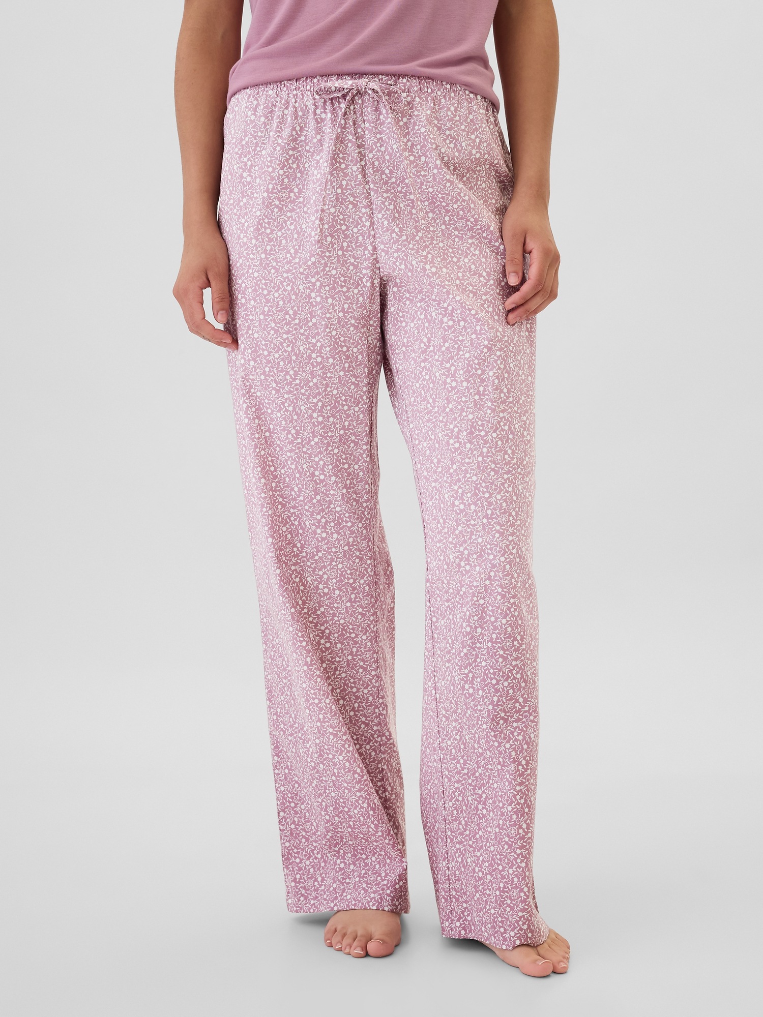 Poplin PJ Pants Gap Factory