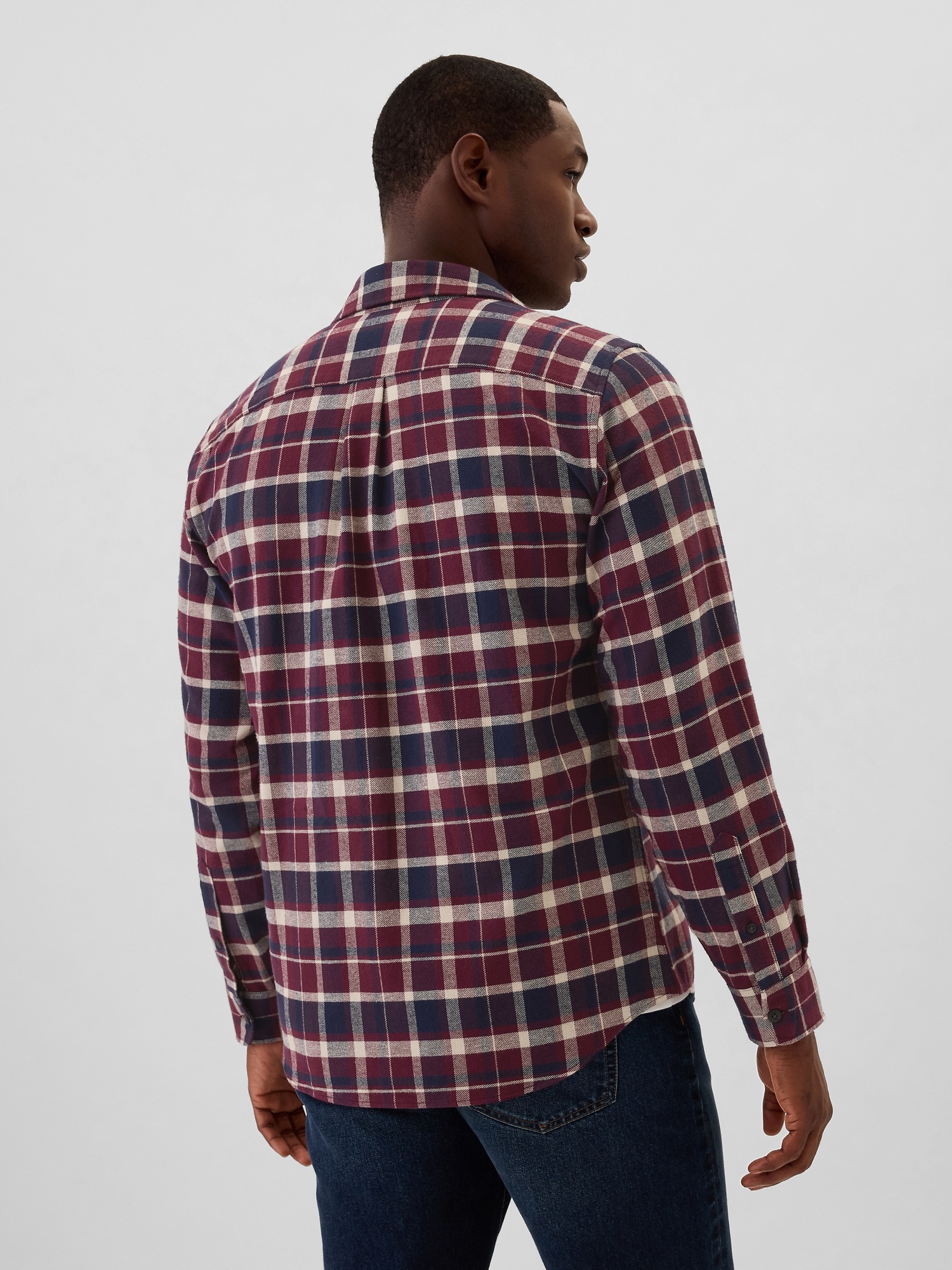 Flannel Shirt in Standard Fit | Gap Factory