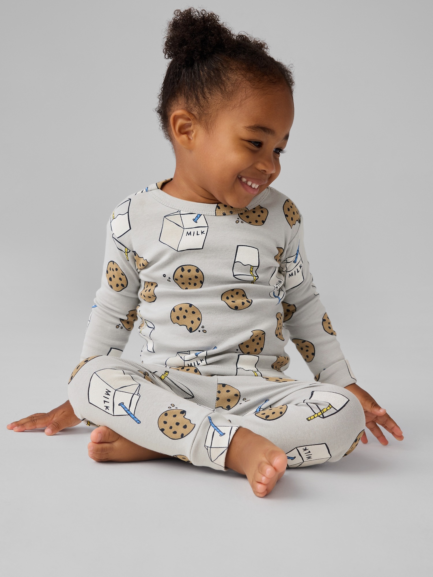 babyGap 100% Organic Cotton Milk 'n Cookies PJ Set | Gap Factory