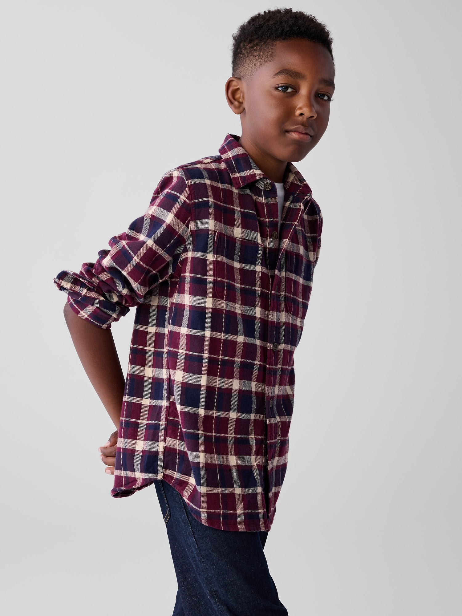 Kids Flannel Shirt Gap Factory