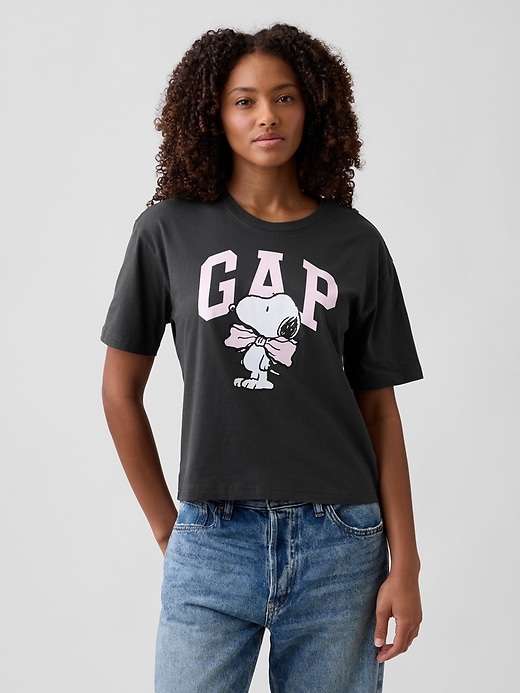Peanuts Oversized Gap Logo T-Shirt | Gap Factory