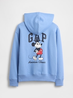 GapKids × Disney Mickey Mouse Relaxed Logo Hoodie | Gap Factory